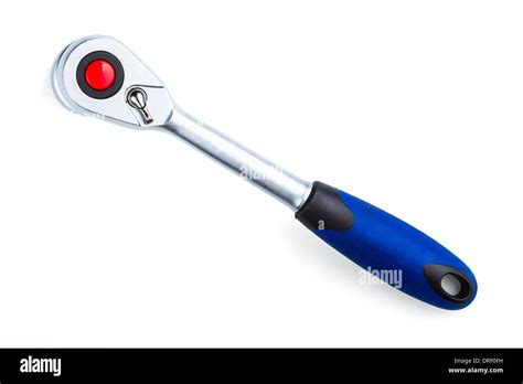 Socket Wrench Isolated On A White Background Stock Photo Alamy