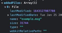 Certain File Types Will Have Empty Types In The Upload Event Issue Peterfreeman Ngx