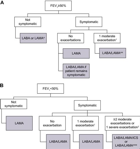 Overview Of Experts Consensus On First Choice Treatment For Copd