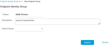 Cisco Ise Managing Mac Addresses And Endpoint Identity Groups For Mab