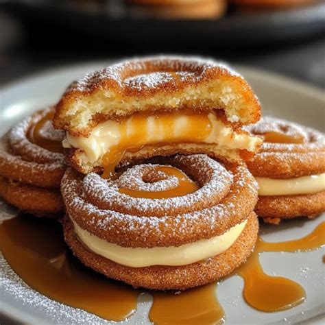 Stuffed Mexican Churro Cookies 12 Minutes Perfectly Delicious