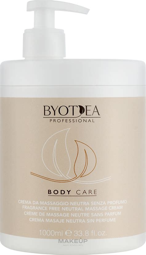 Byothea Body Care Fragrance free Neutral Massage Cream (с помпой ...