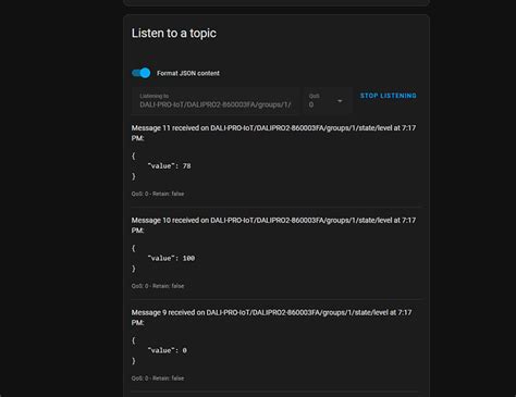 Facing Issue While Changing Brightness Of Light Using Mqtt Configuration Home Assistant