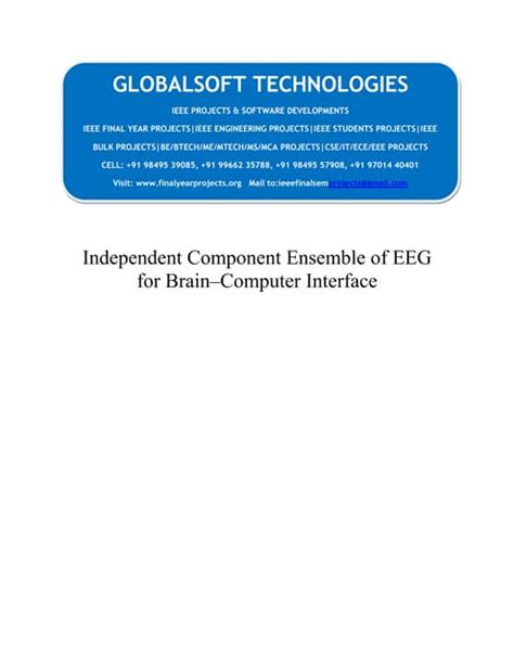ieee 2014 matlab image processing projects independent component
