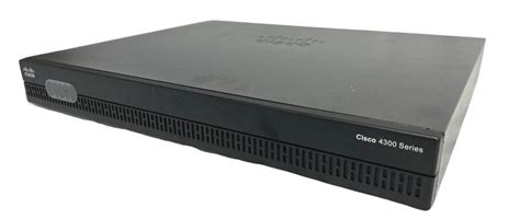 Cisco 4300 Series Isr4321 K9 V04 Router With Nim 4g Lte Na