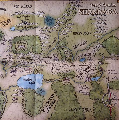 World Of Shannara Map