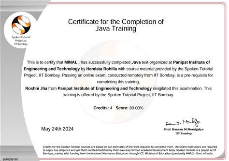 Java Java Certification Engineering Iitbombay Spokentutorial