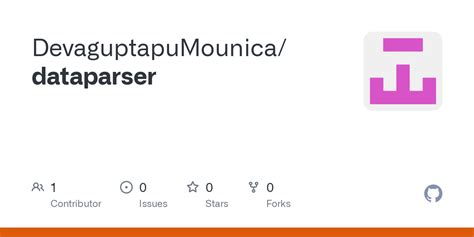 GitHub DevaguptapuMounica Dataparser