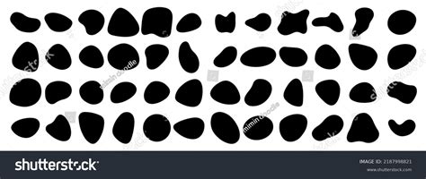 Random Blotch Inkblot Organic Blob Blot Stock Vector Royalty Free 2187998821 Shutterstock