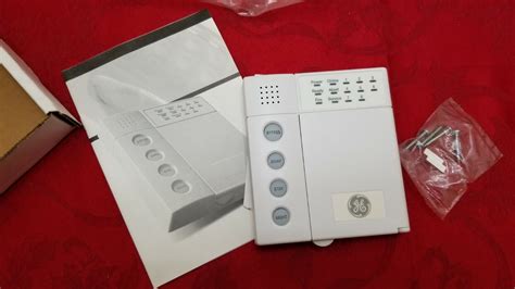 Ge Caddx Networx Nx E Keypad Touchpad Zone For Nx E Alarm Security System For Sale Online