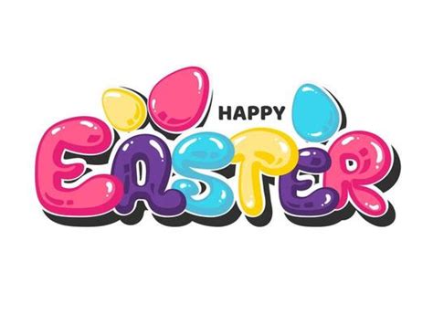 Happy Easter Logo Vector Art Icons And Graphics For Free Download