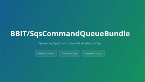 Queue Ing Symfony Commands Via Amazon Sqs