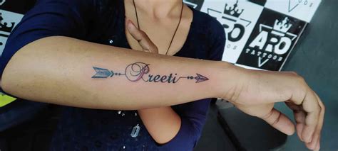 Preeti Name Tattoo