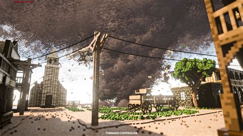 Realistic Tornado In Teardown Mods Youtube