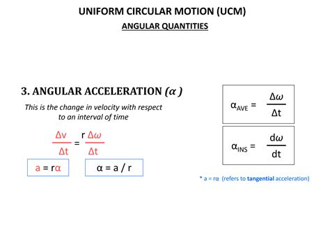 SOLUTION Uniform Circular Motion Lecture Notes And Examples Studypool
