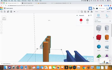 how to make a key hook in tinkercad 5 steps instructables