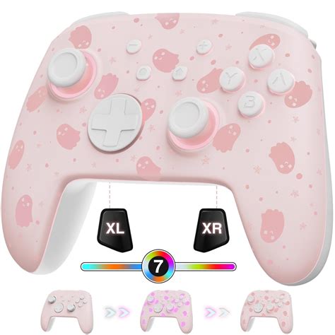Mua Funlab Luminous Pattern Firefly Switch Pro Controller Wireless With 7 Led Colors Paddle