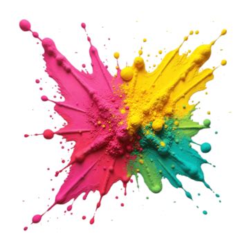 Abstract Vector Splatter Color Design Clipart Illustration Abstract