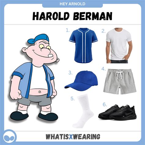 How To Dress Like Harold From Hey Arnold