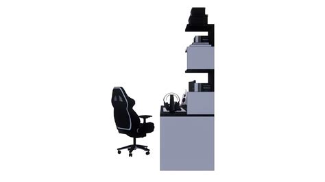 Sketchup Workstation Desk 3d Turbosquid 2024346