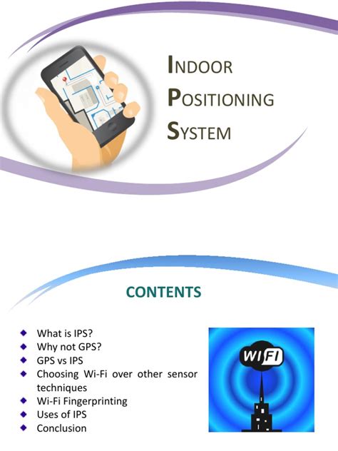 Indoor Positioning System Pdf Telecommunications Engineering