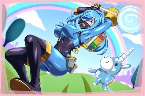 Pyro Blu Pyro And Balloonicorn Team Fortress 2 Drawn By Lindaroze