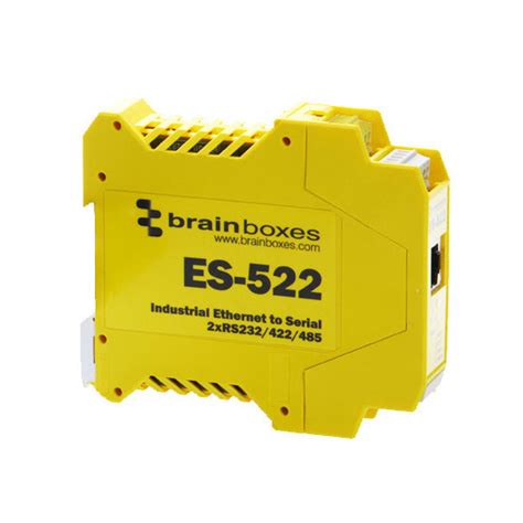 Brainboxes Industrial Ethernet To Port Serial Ln Es Scan Uk