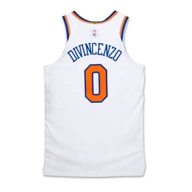 Donte Divincenzo ‘christmas Day New York Knicks 2023 2024 Game Worn Association Edition Jersey