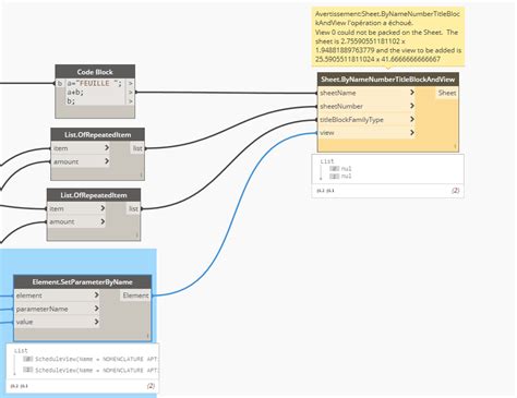 Add A Scheduleview To A Sheetview Revit Dynamo