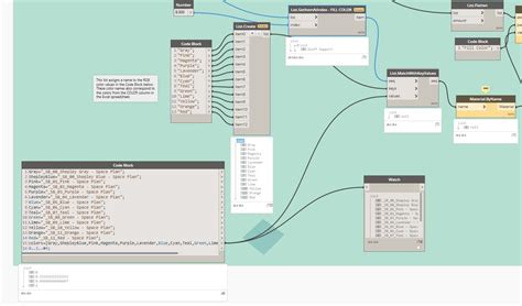 revit and space planning material byname fails revit dynamo