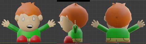 I Just Made This Pico 3d Model R Blender