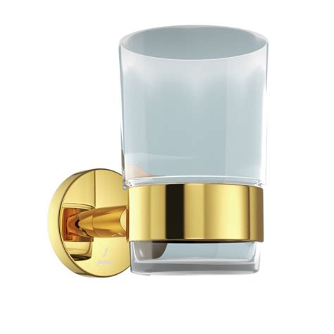 Jaquar Continental Bright Gold Tumbler And Holder Acn Gbp 1141npd