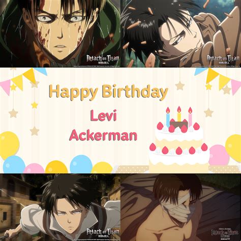 Attack On Titan Happy Birthday Levi