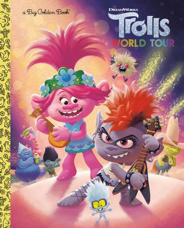 Trolls World Tour Big Golden Book Dreamworks Trolls World Tour By