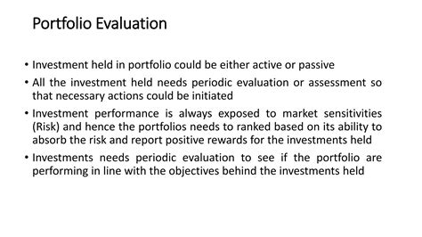 Portfolio Evaluation Techniquespptx