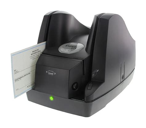 Excella Stx Single Pass Front And Back Check Scanner With Integrated Secure Card Reader Magtek