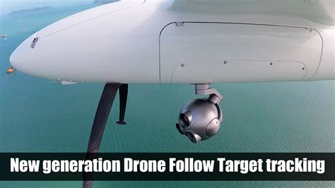 New Generation Drone Follow Target Tracking Unmanned Surface Vehicle