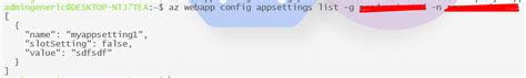 How To Read Azure Web Application Settings From Azure Devops Pipeline
