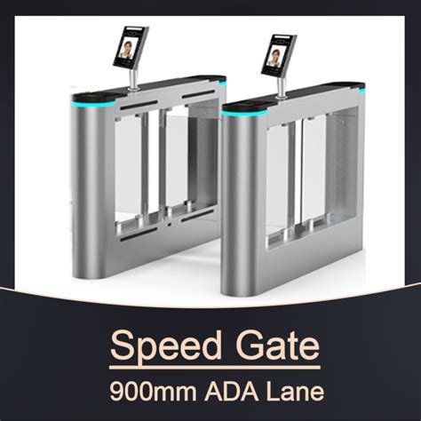 Intelligent Automatic Access Control Rfid Reader Speed Swing Security Turnstile Gate Swing