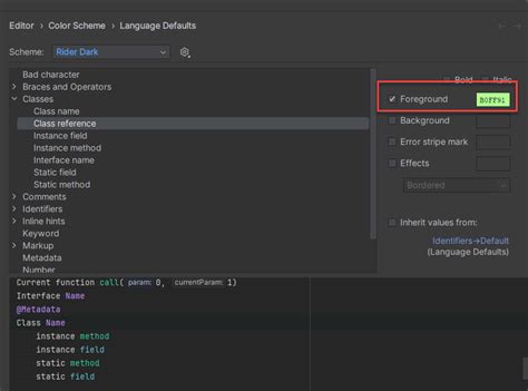 Syntax Highlighting Works Only On Function Class And Method Definitions Ides Support