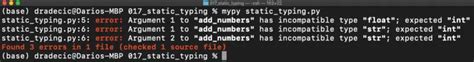 Python With Static Types