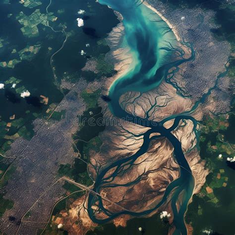 Aerial View Of Deforestation Stock Illustration Illustration Of