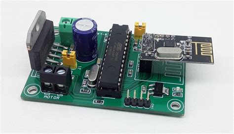 DC Motor Speed Direction And Brake Control With NRF L RF Module Arduino Compatible