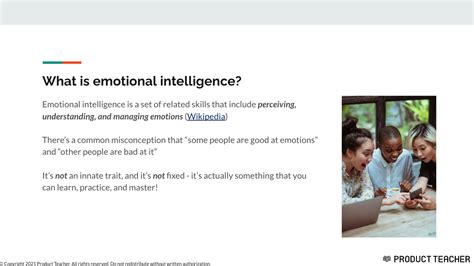 Masterclass Emotional Intelligence — Product Teacher