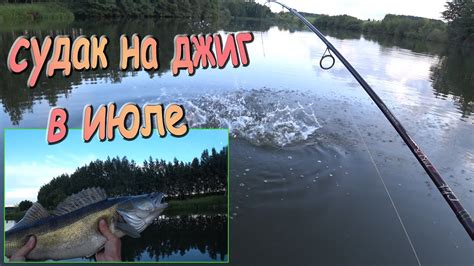 Хороший клёв судака, на силиконовые приманки, в июле! Рыбалка на ...