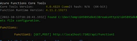 Sdk 413 And Microsoftazurewebjobsextensions 32 Breaks