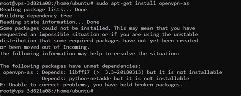 Cant Install Openvpn As Openvpn Support Forum