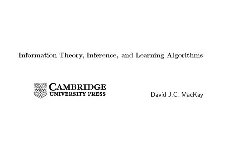 信息论、模式识别及神经网络 剑桥大学 自制英文字幕 哔哩哔哩 Bilibili
