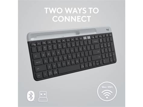 Logitech K Multi Device Slim Wireless Keyboard