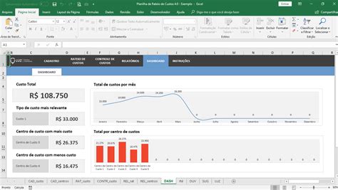 Planilhasvc Planilha De Rateio De Custos Em Excel 40